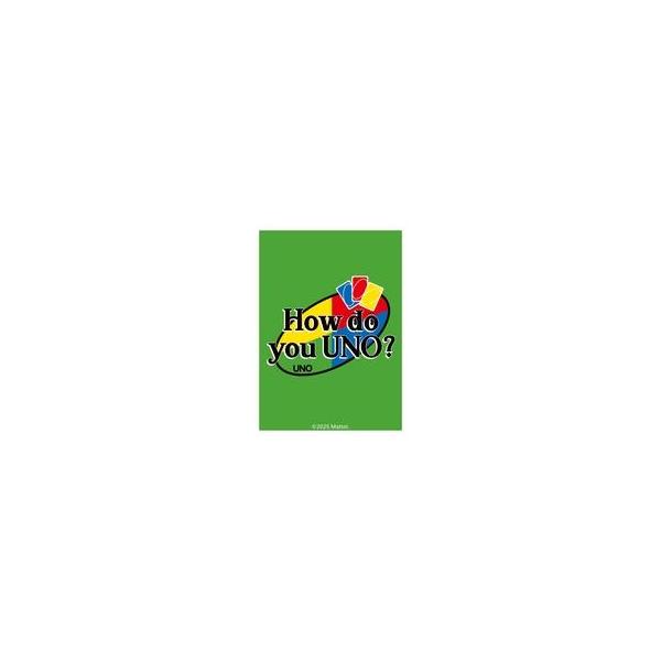 商品名：新品サプライ UNO キャラクタースリーブ HOW DO YOU UNO? (B) [EN-1557]商品解説■「ウノ」のキャラクタースリーブが登場!【商品詳細】1パック：65枚入りサイズ：67×92mm材質：CP、OP/VMPET...
