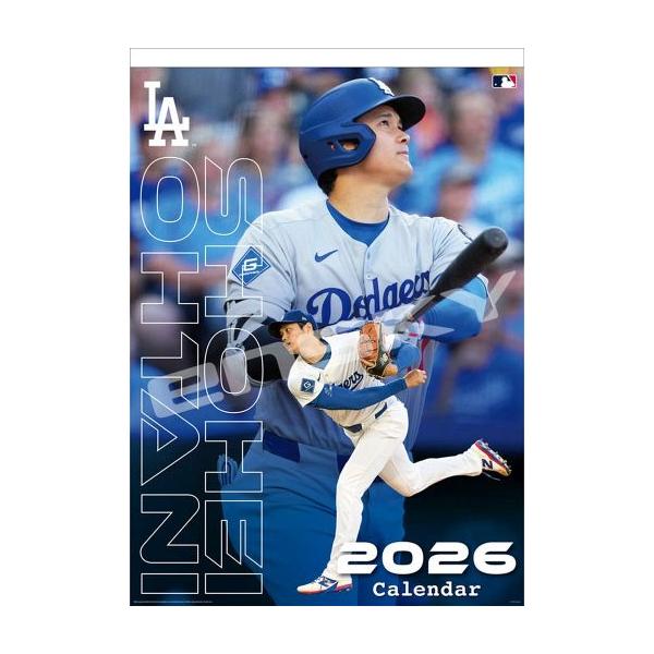 商品名：中古カレンダー 大谷翔平 2026年カレンダー26-0551商品解説■【商品詳細】サイズ：B2仕様：8枚組Major League Baseball trademarks and copyrights are used with p...