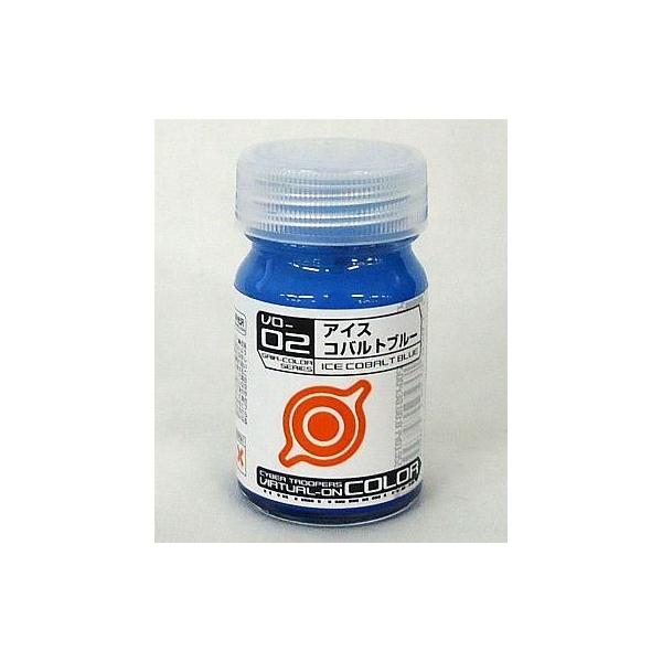 商品名：新品塗料・工具 塗料 電脳戦記バーチャロン カラーシリーズ VO-02 アイスコバルトブルー/半光沢 VO-02商品解説■ガイアノーツ ガイアカラー 電脳戦機バーチャロン カラーシリーズ VO-02 アイスコバルトブルーです。ガイア...