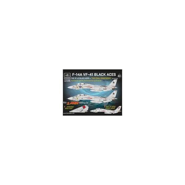 商品名：中古塗料・工具 1/32 F-14A VF-41 ブラックエイセス デカール [HAD32096]HAD32096商品解説■1980年の「イーグルクロ-作戦」に参加した機体と、1981年の「シドラ湾事件」でリビアのSu-22を撃墜し...