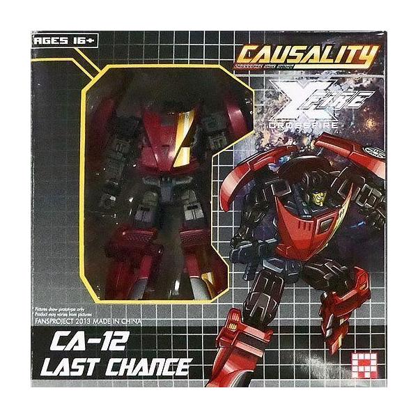 商品名：中古おもちゃ CA-12 LASTCHANCE-ラストチャンス- 「X FIRE(CROSSFIRE) CAUSALITY」商品解説■ファンズプロジェクトのロボット玩具シリーズ「クロスファイア コウザリティー」に『ラストチャンス』登...