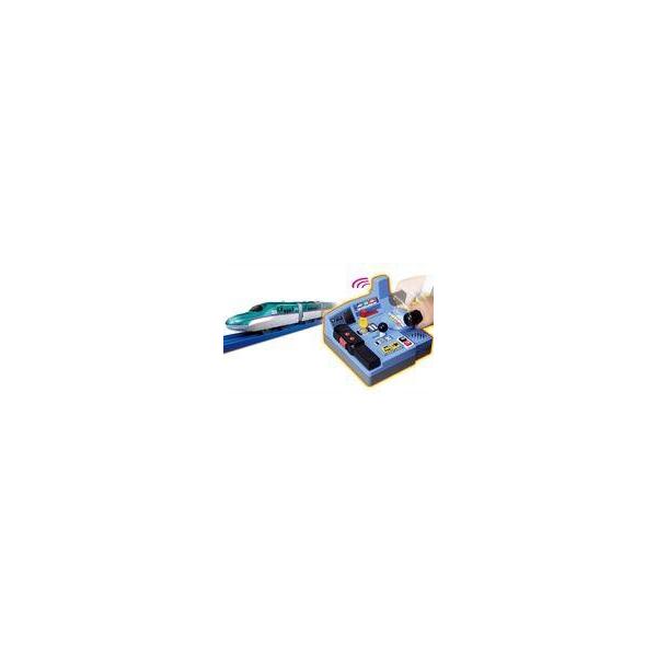 商品名：新品おもちゃ プラレール 乗車確認!出発進行!まるごと鉄道体験!E5系はやぶさコントロールセット商品解説■赤外線(IR)でコントロールできる車両とコントローラーのセット!車両のコントロール遊びがパワーアップ!(1)新幹線(2)在来線...