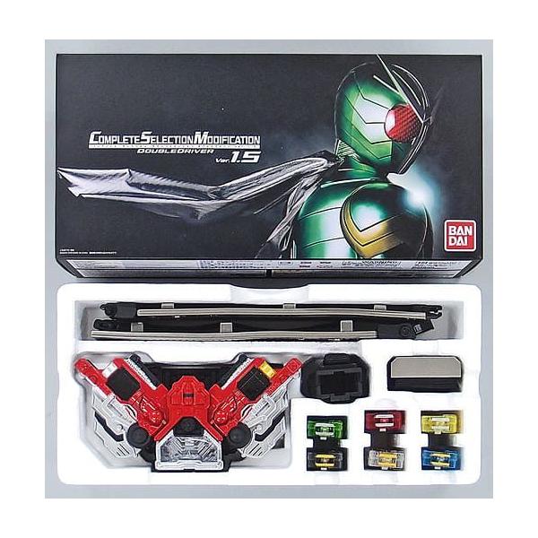 商品名：中古おもちゃ コンプリートセレクションモディフィケーション ダブルドライバー Ver.1.5 「仮面ライダーW」 プレミアムバンダイ＆THE HENSIN限定商品解説■こちらは、THE HENSHIN、プレミアムバンダイ(ボーイズト...