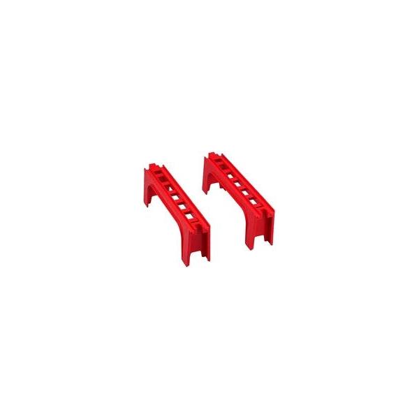 商品名：新品おもちゃ プラレール R-17 橋直線レール商品解説■直線レールと橋脚が一体になったレールで、 高架のレイアウトを簡単に楽しむことができるレールです。直線レール１本分と同じ長さで、ブロック橋脚に直線レールを乗せた時と同じ高さのレ...