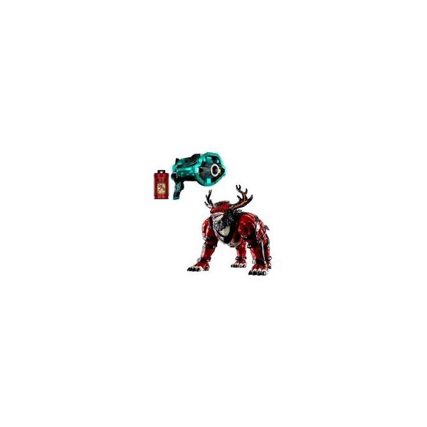 商品名：新品おもちゃ DX角獣エンカク＆オメガホーンセット 「角醒ハンター オメガホーン」商品解説■『角獣ハンター オメガホーン』に登場する角獣「炎角(エンカク)」の大型フィギュアと「角獣覚醒器 オメガホーン」のセットです。炎角(エンカク)...