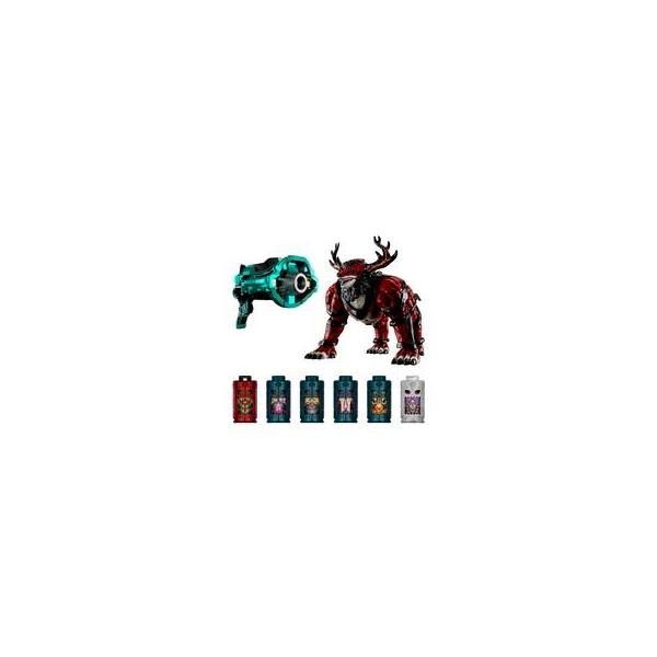 商品名：新品おもちゃ DX角獣エンカク＆オメガホーン エゴルギアセット 「角醒ハンター オメガホーン」商品解説■『角醒ハンター オメガホーン』に登場する角獣「炎角(エンカク)」の大型フィギュアと「角獣覚醒器 オメガホーン」、角獣の力が秘めら...