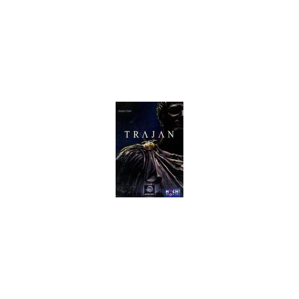 商品名：中古ボードゲーム トラヤヌス 多言語版 (Trajan)商品解説■西暦110年--“至高の皇帝”と称されたトラヤヌス帝に統治され、ローマ帝国は繁栄の絶頂にありました。それまであったローマ属州や国境外の蛮族、敵国とのあいだの軍事的な問...