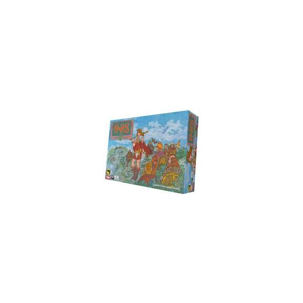 商品名：中古ボードゲーム イニシュ 日本語版 (Inis)商品解説■ケルト神話の世界へ乗り込もう。今君は船の舳先に立ち、陸の徴を探している。やがて消えつつある霧の向こうに、君はついに崖を見つけた--あらたな故郷にたどり着いたのだ。君たちの氏...