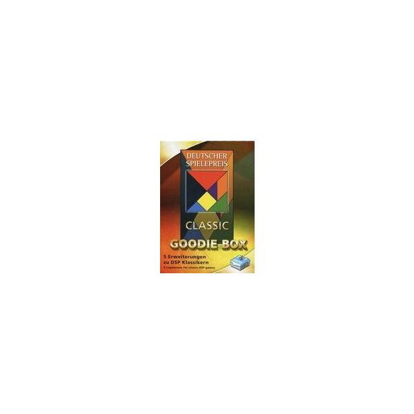 商品名：中古ボードゲーム ドイツゲーム クラシックグッディボックス (Deutscher Spielepreis Classic Goodie Box)商品解説■「アイスクール」「イムホテップ」「レオ」「プエルトリコ」「ジャストワン」といっ...