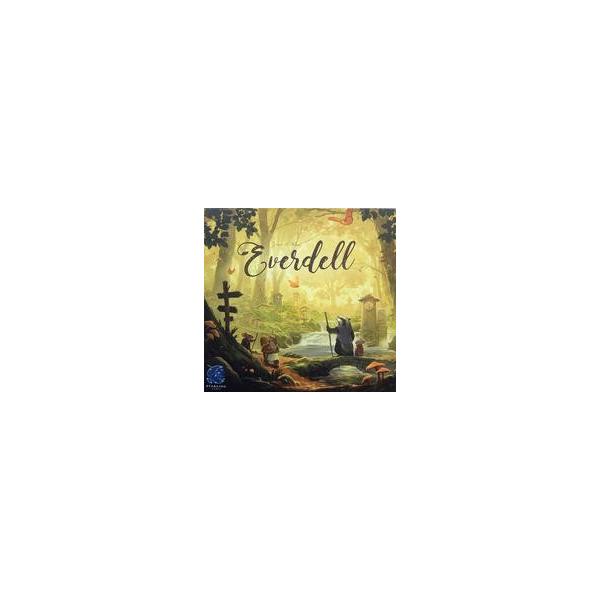 商品名：中古ボードゲーム エバーデール 初版 英語版 (Everdell)商品解説■魅力あふれるエバーデール谷。そびえ立つ大樹の枝の下、森の動物たちの文明が花開いています。霜の降りる冬から鈴の音が響く秋まで、多くの歳月を重ね、更なる土地を整...