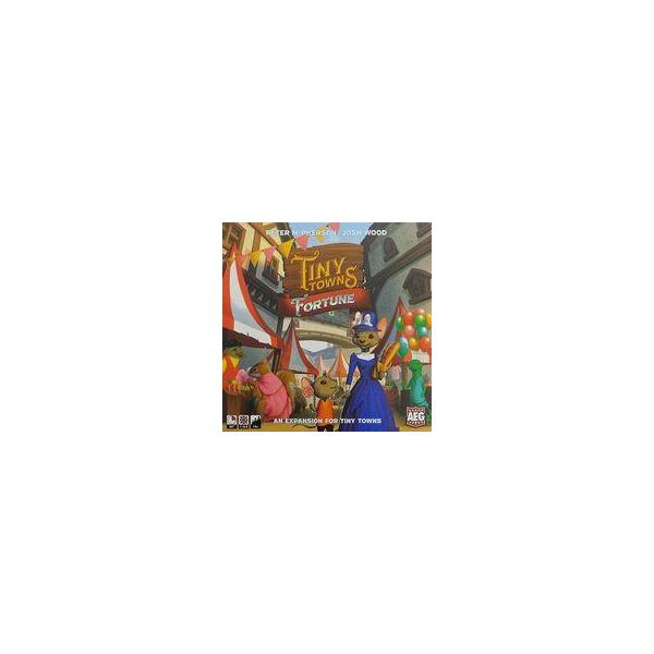 商品名：中古ボードゲーム タイニータウン 拡張 ： 富のちから (Tiny Towns： Fortune)商品解説■大人気の「タイニータウン」に、待望の拡張セット第1弾が登場です!動物たちの町に”お金”の概念が誕生。キュートな宝箱ボードから...