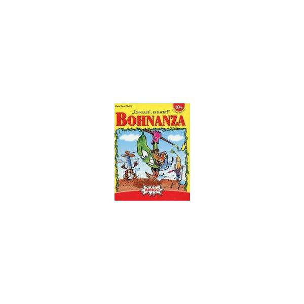 商品名：中古ボードゲーム ボーナンザ ドイツ語版 (Bohnanza)商品解説■こちらは「ボーナンザ ドイツ語版」になります。■ゲーム概略■プレイ人数：2〜7人プレイ時間：45分対象年齢：13歳以上デザイナー：ウヴェ・ローゼンベルク(Uwe...