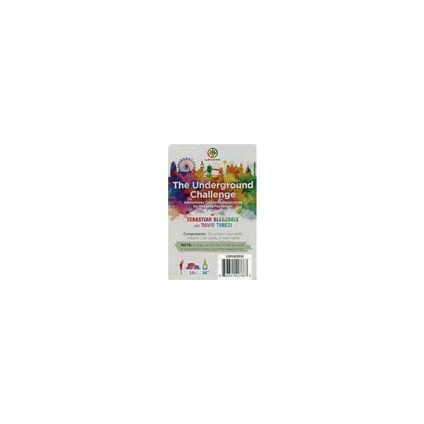 商品名：中古ボードゲーム メトロでGO!： アンダーグラウンドチャレンジ (On the Underground： The Underground Challenge)商品解説■「メトロでGO!」のミニ拡張「アンダーグラウンドチャレンジ」で...