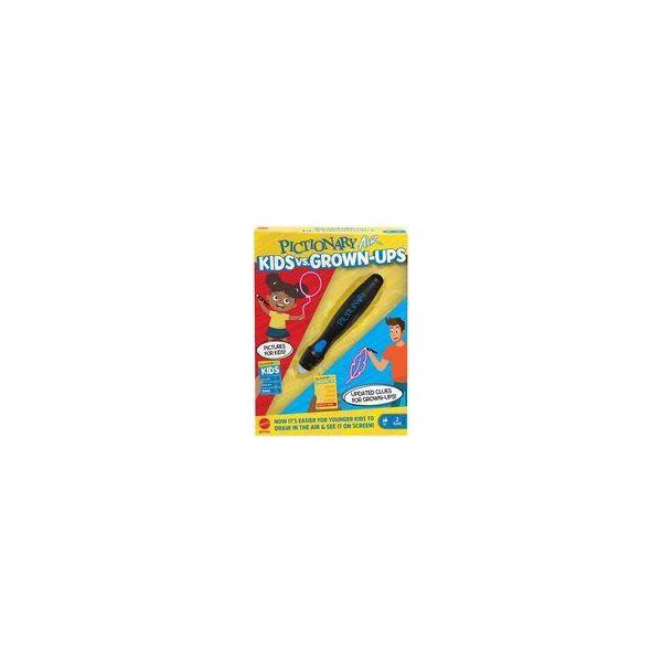 商品名：中古ボードゲーム ピクショナリー エアー こどもVSおとな 日本語版 (Pictionary Air Kids vs.Grown-ups)GYH82商品解説■「ピクショナリー エアー」が、こどもでも遊びやすいルールになって登場。「ピ...