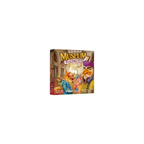 商品名：中古ボードゲーム ミュージアムサスペクツ 日本語版 (Museum Suspects)商品解説■『ミュージアムサスペクツ』は、博物館での盗難事件をテーマとした、推理と心理戦が楽しめるゲームです。手がかりを集めてその条件に当てはまる容...