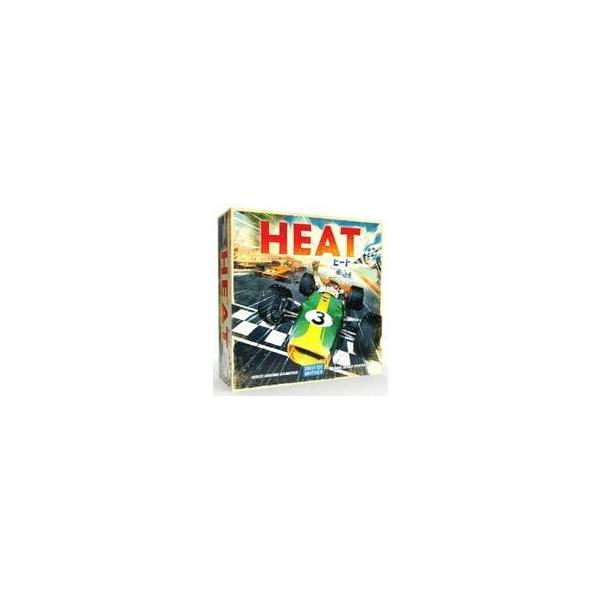 商品名：新品ボードゲーム ヒート 日本語版 (Heat)商品解説■カウントダウン。突然の轟音が空気を切り裂き、すべてのレースカーがコントロールラインを飛ぶように走り抜ける。グランプリの開始だ。第1コーナーに入る君のヘルメットを埃と風が吹き抜...