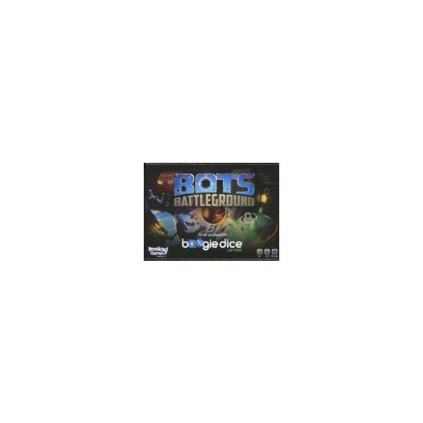 商品名：中古ボードゲーム ボッツ・バトルグラウンド (Bots Battleground)商品解説■Breaking Gamesより「ボッツ・バトルグラウンド」が登場。同社より発売されている「Boogie Dice(ブギーダイス)」を使用し...