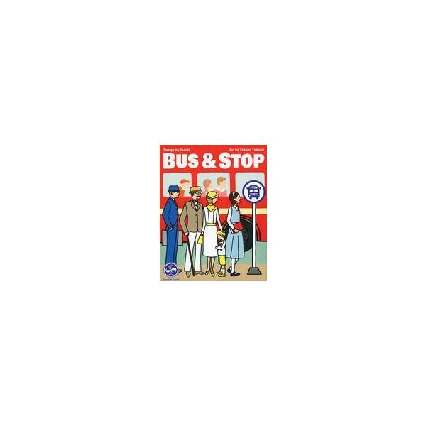 商品名：中古ボードゲーム バス＆ストップ 多言語版 (BUS＆STOP)商品解説■バス＆ストップが登場!!■ゲーム概略■プレイ人数：2〜4人プレイ時間：約15分対象年齢：8歳以上デザイナー：Saashi＜内容物＞乗客カード 100枚目的地カ...