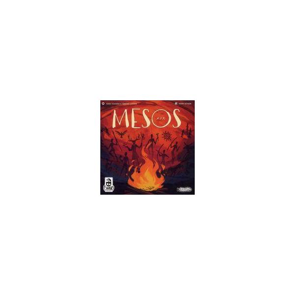 商品名：中古ボードゲーム メソス 日本語版 (Mesos)商品解説■プレイヤーは、古代における部族の長としてさまざまなカードを獲得し、部族民に仕事を与え、建物を建て、自分の部族の暮しを充実させ、勝利を目指します。ゲームのメインシステムは、ド...