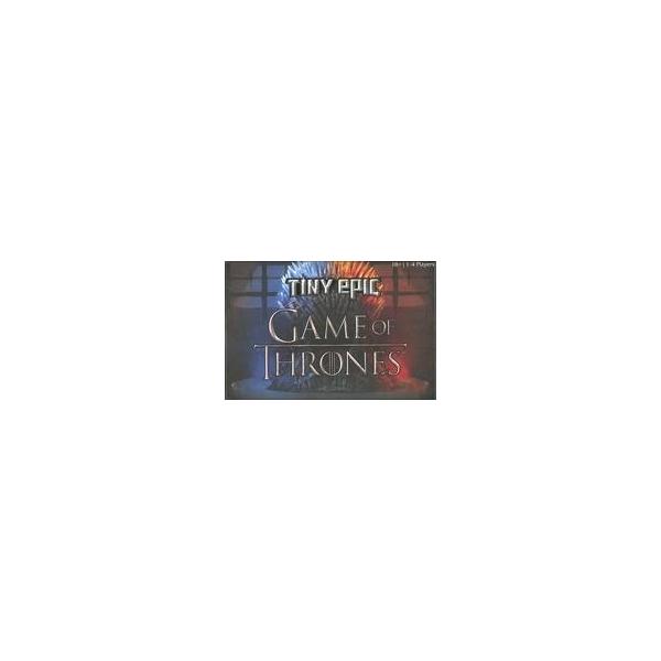 商品名：中古ボードゲーム タイニーエピック：ゲーム・オブ・スローンズ 英語版 (Tiny Epic： Game of Thrones)商品解説■大人気シリーズ「タイニーエピック」が、壮大なファンタジー戦記『ゲーム・オブ・スローンズ』の世界と...