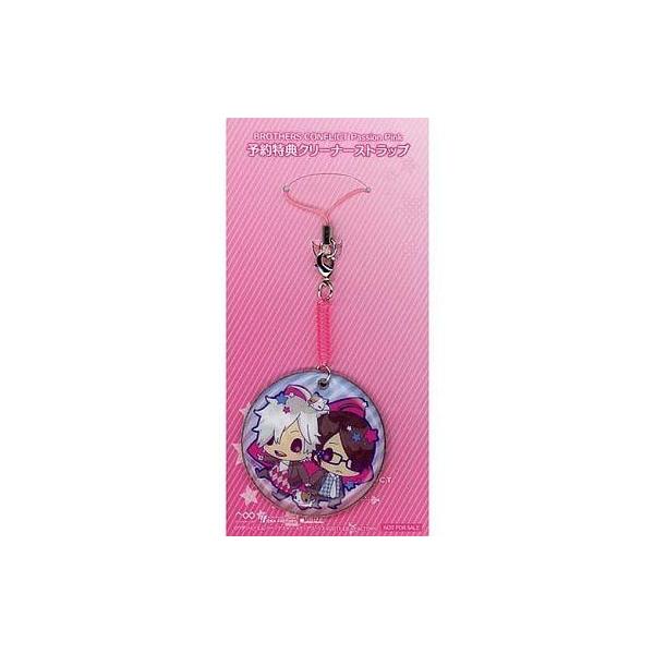 商品名：中古ストラップ(キャラクター) 椿＆梓 クリーナーストラップ 「PSPソフト BROTHERS CONFLICT Passion Pink」 予約特典商品解説■こちらの商品は、PSPソフト「BROTHERS CONFLICT Pas...