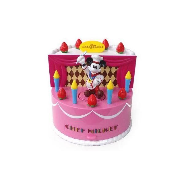 商品名：中古オルゴール(キャラクター) ミッキー ケーキ型オルゴール 「“ハッピーウィッシュデー”プラン」 ディズニーアンバサダーホテル カジュアル・ダイニング シェフ・ミッキー限定商品解説■ディズニーアンバサダーホテル内のレストラン「カジ...
