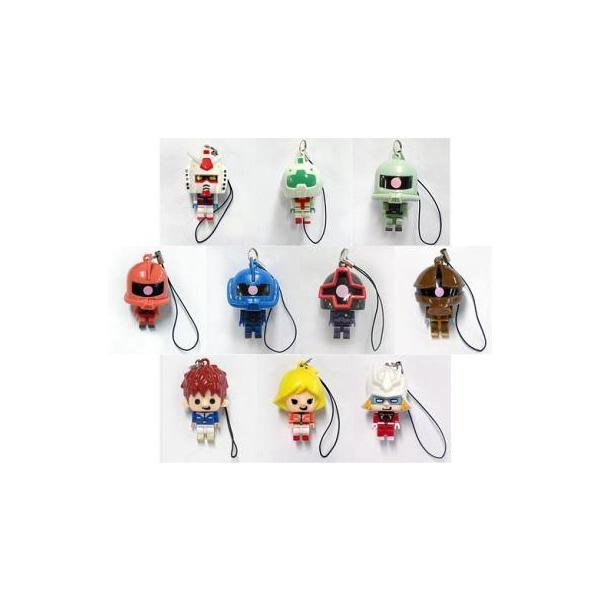 商品名：中古ストラップ(キャラクター) 全10種セット ブロックフィギュア ストラップ 「機動戦士ガンダム×パンソンワークス」 セブンイレブン限定キャンペーン品商品解説■セブン-イレブンにて対象商品を購入するとついてきた「ガンダム×パンソン...