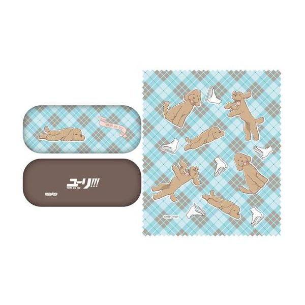 商品名：中古眼鏡ケース・眼鏡クリーナー・眼鏡スタンド マッカチン メガネケース＆クロスセット 「ユーリ!!! on ICE」商品解説■「ユーリ!!! on ICE」より、メガネケース＆クロスセットが登場!【商品詳細】＜セット内容＞メガネケー...