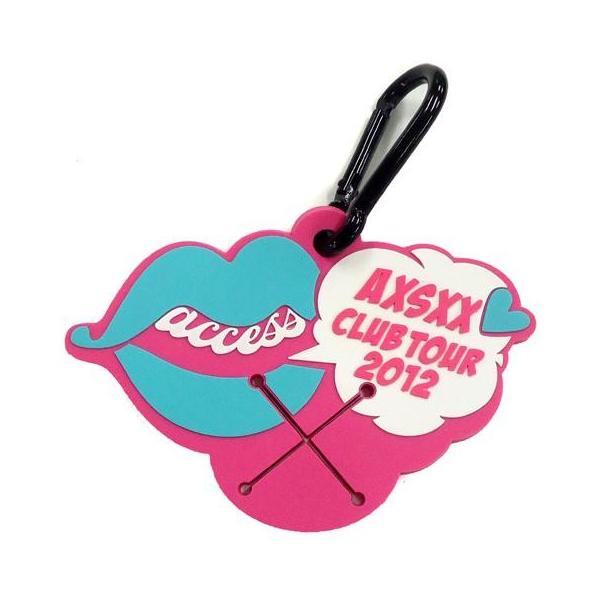 商品名：中古ハンガー [単品] access タオルハンガー(ピンク×グリーン) 「access XX 20th Anniversary CLUB TOUR 2012」 マフラータオル＆タオルハンガーセット同梱品商品解説■「accessXX...
