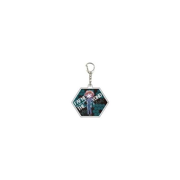商品名：中古雑貨 水鏡美三香 「蒼穹のファフナー THE BEYOND アクリルキーホルダー 01.グラフアートデザイン」商品解説■GraffArtとは、A3オリジナルシリーズのらくがき風デザイン。六角形で切り出し印刷と加工を施したアクリル...