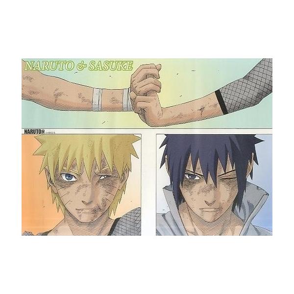 商品名：中古ポスター(アニメ) 1.ナルト＆サスケ 「連載完結記念 岸本斉史 NARUTO-ナルト-展 名場面ポスター」商品解説■「連載完結記念 岸本斉史 NARUTO-ナルト-展」にて販売された『名場面ポスター』です。「NARUTO-ナル...