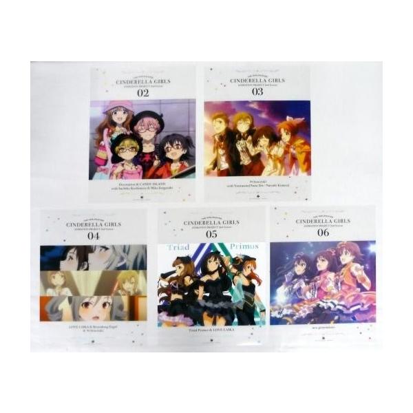 商品名：中古ポスター(アニメ) A3クリアポスター(5枚セット) アイドルマスター シンデレラガールズ 「CD THE IDOLM＠STER CINDERELLA GIRLS ANIMATION PROJECT 2nd Season 02〜...