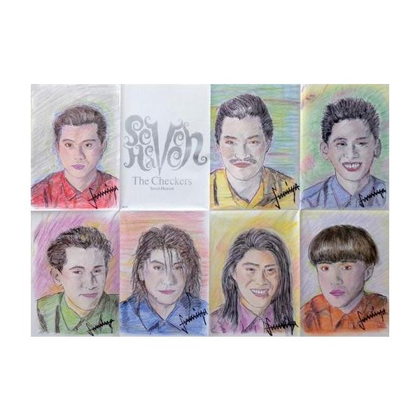 商品名：中古ポスター(男性) B1似顔絵ポスター チェッカーズ 「CD Seven Heaven」 購入特典商品解説■チェッカーズのアルバム「Seven Heaven」の特典です。藤井フミヤ作メンバー7人分の似顔絵+Seven Heaven...