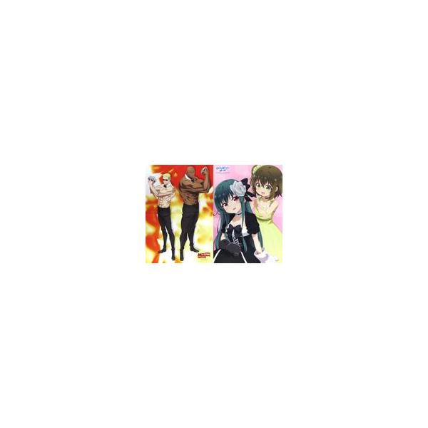 商品名：中古ポスター 両面A3ピンナップポスター(二つ折り) ボルツ・デクスター＆ロビン・ティンバート/ユナ＆フィナ 「THE MARGINAL SERVICE/くまクマ熊ベアーぱーんち!」 PASH! 2023年6月号 綴込み付録商品解説...