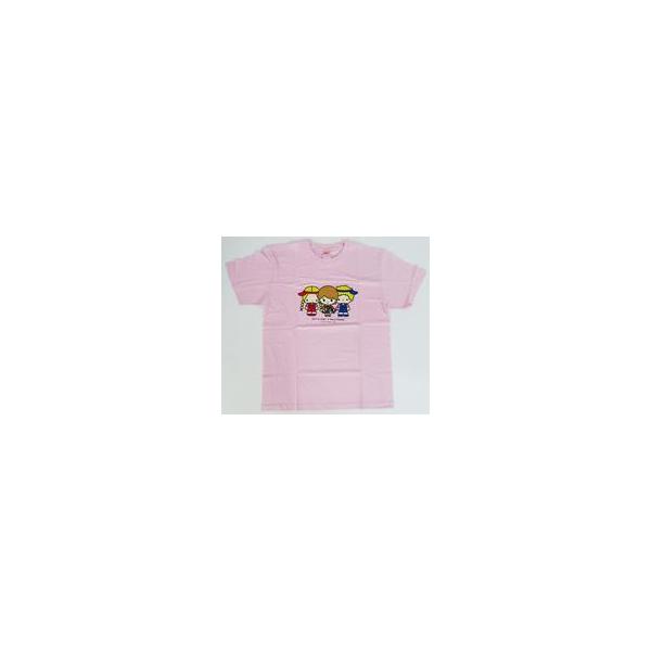 商品名：中古Tシャツ(女性アイドル) 宮脇咲良×パティ＆ジミー ちゃんりおTシャツ ピンク Lサイズ 「AKB48×CHANRIO-ちゃんりお-」 AKB48 CAFE＆SHOP・AKB48グループショップ限定商品解説■AKBちゃんりおがつ...