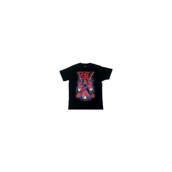 商品名：中古Tシャツ(女性アイドル) BABYMETAL “TRINITY FFT ver.”TEE(Tシャツ) 復刻TEE ブラック Mサイズ 「BABYMETAL FILM FES TOUR - METAL RESISTANCE APO...