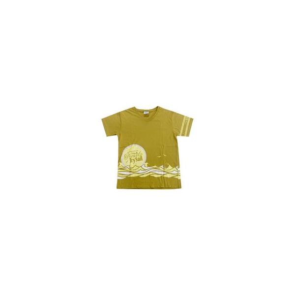 商品名：中古Tシャツ(女性アイドル) TrySail 会場カラーTシャツ 茨城ブラウン Lサイズ 「LAWSON presents TrySail Second Live Tour “The Travels of TrySail”」 茨城会...