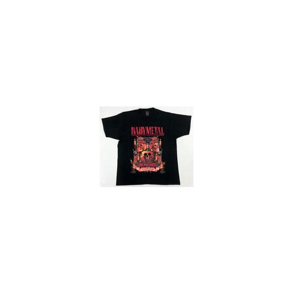 商品名：中古Tシャツ(女性アイドル) BABYMETAL “DAY OF THE DEAD”TEE(Tシャツ) ブラック Lサイズ 「BABYMETAL WORLD TOUR 2018 in JAPAN EXTRA SHOW “DARK N...