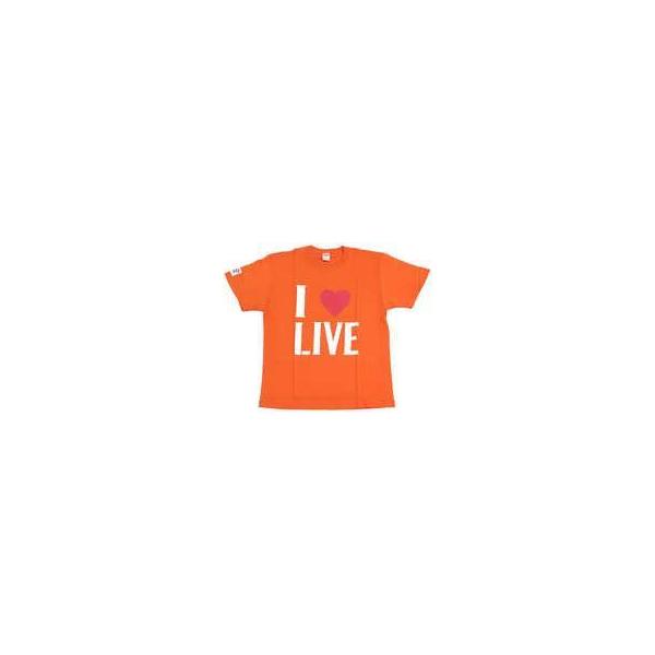 商品名：中古Tシャツ(キャラクター) 高海千歌 I LOVE LIVE Tシャツ オレンジ Mサイズ 「ラブライブ!サンシャイン!! キャラポップフェス」商品解説■「ラブライブ!サンシャイン!! キャラポップフェス」にて販売された『I LO...