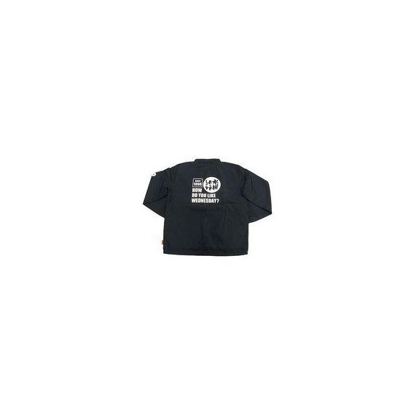 商品名：中古衣類 コーチジャケット ネイビー Mサイズ 「水曜どうでしょう」商品解説■「水曜どうでしょう祭 FESTIVAL in SAPPORO 2019」にて先行販売された番組公式グッズです。ネイビー地の背中に白でビシッと番組ロゴがプリ...