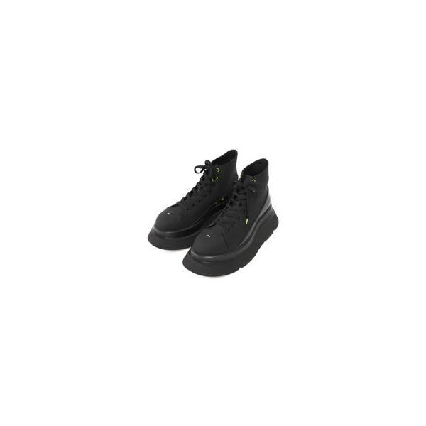 商品名：中古衣類 初号機 EVANGELION PLATFORM BOOTS ブラック 23cmサイズ 「RADIO EVA」商品解説■「RADIO EVAからブランド初となる、厚底で今年らしさをプラスした程よいボリューム感が魅力的のプラッ...