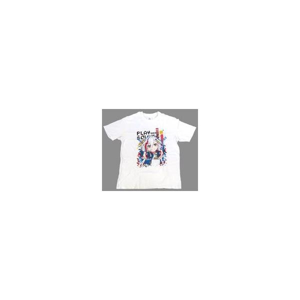 商品名：中古Tシャツ Mika Pikazoイラスト 公式オリジナルアートTシャツ ホワイト Lサイズ 「ASOBINOTES ONLINE FES」商品解説■「ASOBINOTES ONLINE FES」の『公式オリジナルアートTシャツ』...