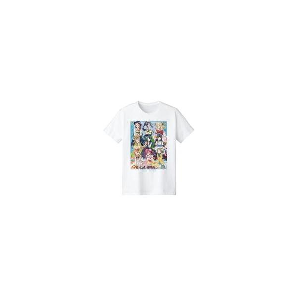 商品名：中古Tシャツ 集合(花祭り村娘ver.) 描き下ろしイラスト Tシャツ ホワイト メンズLサイズ 「幻日のヨハネ -SUNSHINE in the MIRROR-」商品解説■『幻日のヨハネ -SUNSHINE in the MIRR...