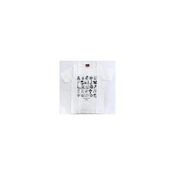 商品名：中古Tシャツ ヱヴァンゲリヲン新劇場版 TYPOGRAPHY OF EVA index Tシャツ ホワイト×ブラック Lサイズ 「RADIO EVA」商品解説■ラヂオヱヴァホームページで連載されたグラフィックデザイナー小辻雅史の”T...