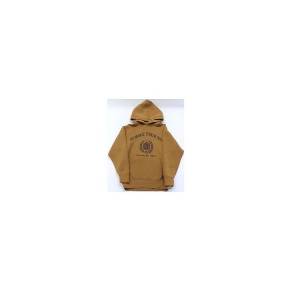 商品名：中古アウターウェア 與真司郎 College Print Hoodie(パーカー) ブラウン Sサイズ 「446-DOUBLE FOUR SIX-」 数量限定商品商品解説■「446-DOUBLE FOUR SIX-」の数量限定商品で...
