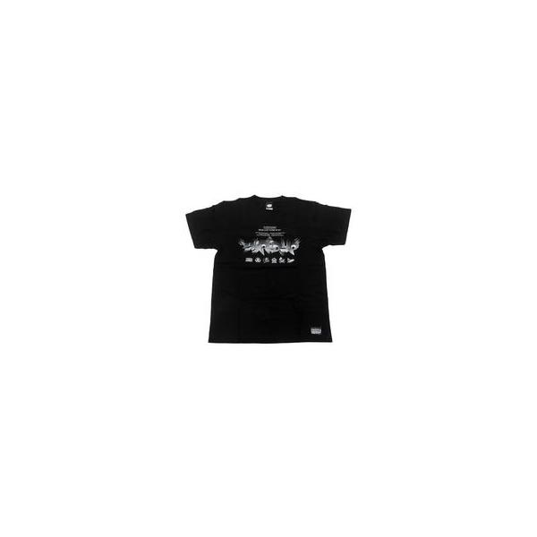 商品名：中古Tシャツ ロゴ Tシャツ ブラック Sサイズ 「ヒプノシスマイク -Division Rap Battle- 3DCG LIVE “HYPED-UP 01”」商品解説■「ヒプノシスマイク -Division Rap Battle...
