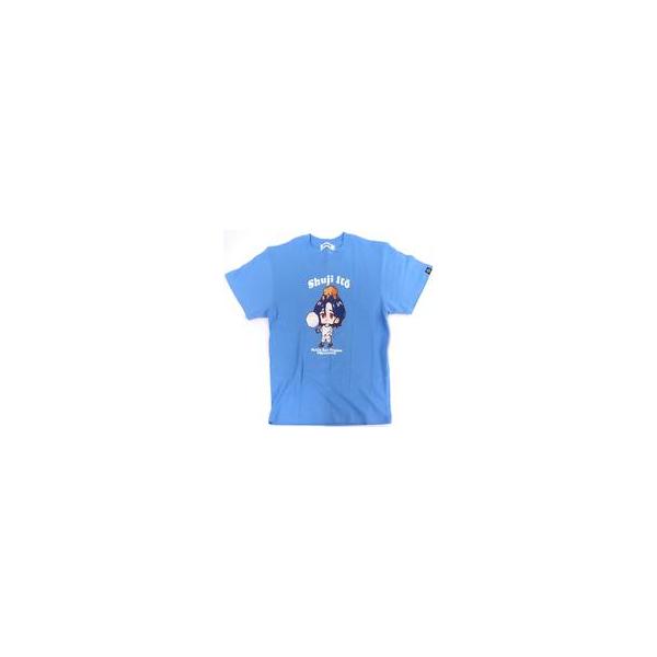 商品名：中古Tシャツ シュウジ・イトウ STRICT-G Tシャツ ブルー Mサイズ 「機動戦士Gundam GQuuuuuuX×and ST」商品解説■「機動戦士ガンダム ジークアクス×and ST」より、STRICT-G Tシャツが登場...
