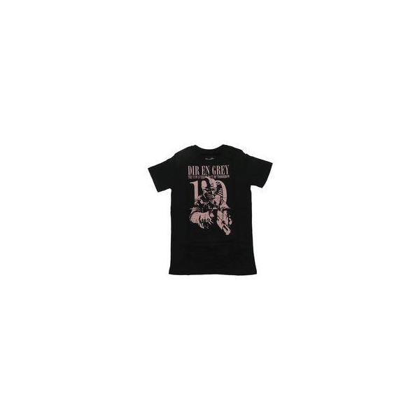 商品名：中古Tシャツ DIR EN GREY Tシャツ ブラック×ピンク Sサイズ 「DIR EN GREY THE UNWAVERING FACT OF TOMORROW TOUR2010」 2010/6-7公演グッズ商品解説■「DIR ...