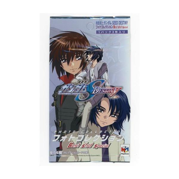 商品名：中古トレカ 【パック】機動戦士ガンダムSEED DESTINY フォトコレクション Volume.04 ベストショットスペシャル内容★大人気のTVアニメ「機動戦士ガンダムSEED DESTINY」のフォトコレクション第4弾。1パック...
