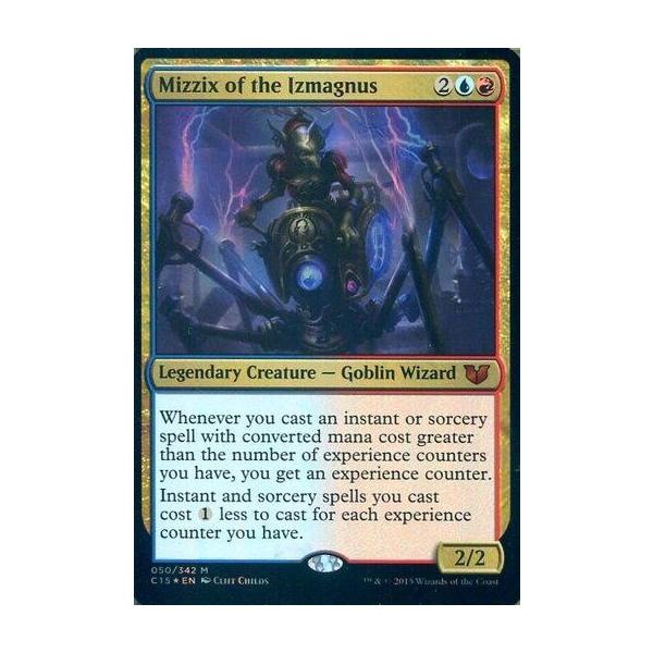 商品名：中古トレカ(マジックザギャザリング) [単品] イズマグナスのミジックス(Mizzix of the Izmagnus) フォイル仕様大判統率者カード 「MTG 統率者2015 Seize Control [英語版] 同梱品商品解説...